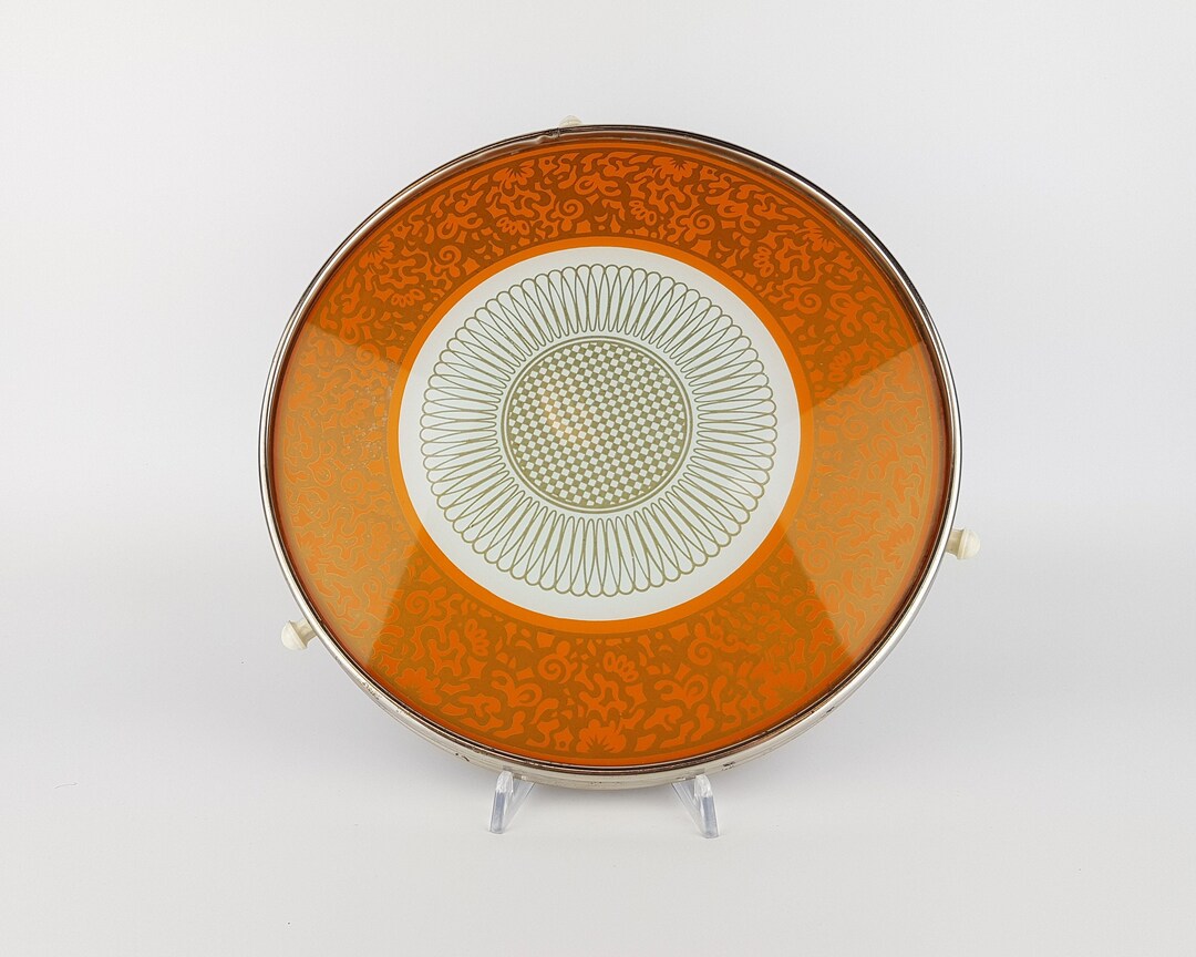 Vintage ROTATING CAKE STAND for Easy Decorating, Rotating Plate West ...