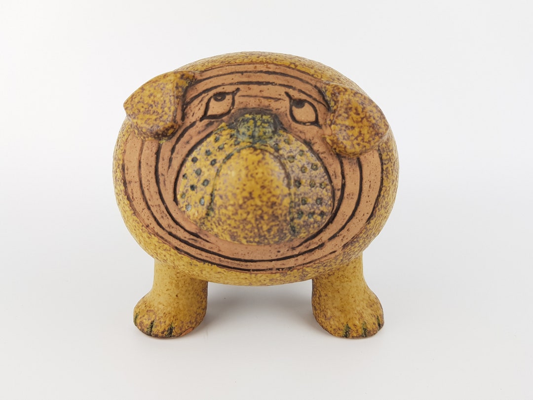 Vintage BULLDOG by LISA LARSON From the Kennel Serie of Gustavsberg ...