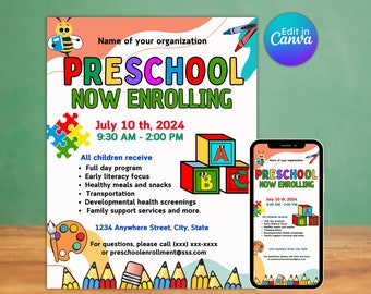 Now Enrolling Yard Sign Coroplast Now Enrolling Sign, Class Enrollment ...