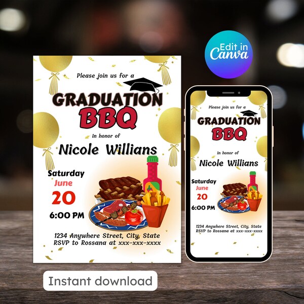 Graduation Bbq - Etsy