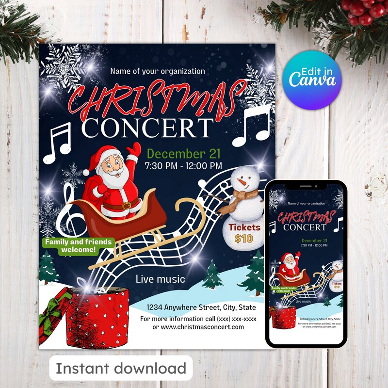 Concert Invitations - Etsy