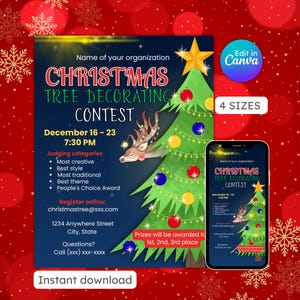 Mini Christmas Tree Decoration Contest - Etsy