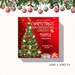 Christmas Tree Decorating Contest Flyer, Holiday Contest, Decorated ...