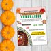 Thanksgiving Fundraiser Flyer Charity Event School Pto Pta Gratitude ...