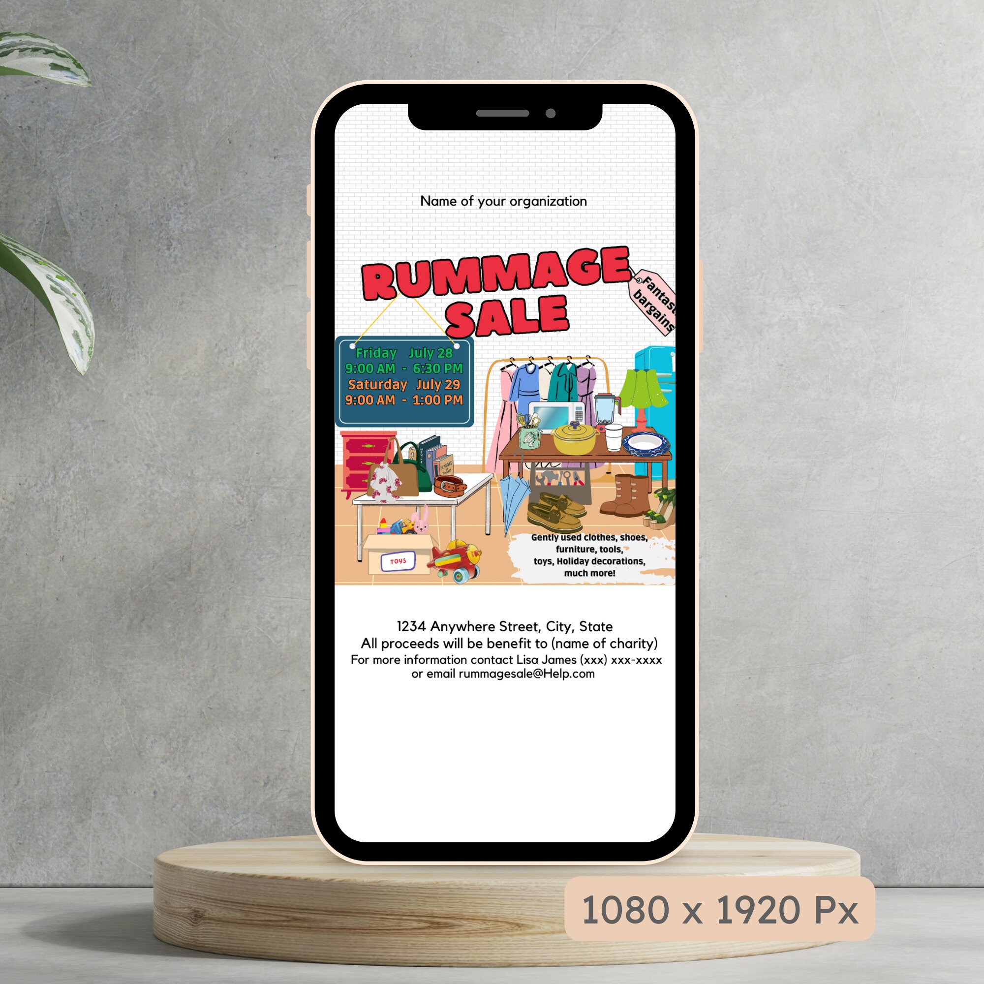 Rummage Sale Flyer, Neighborhood Yard Sale, Garage Sale Flyer Template ...