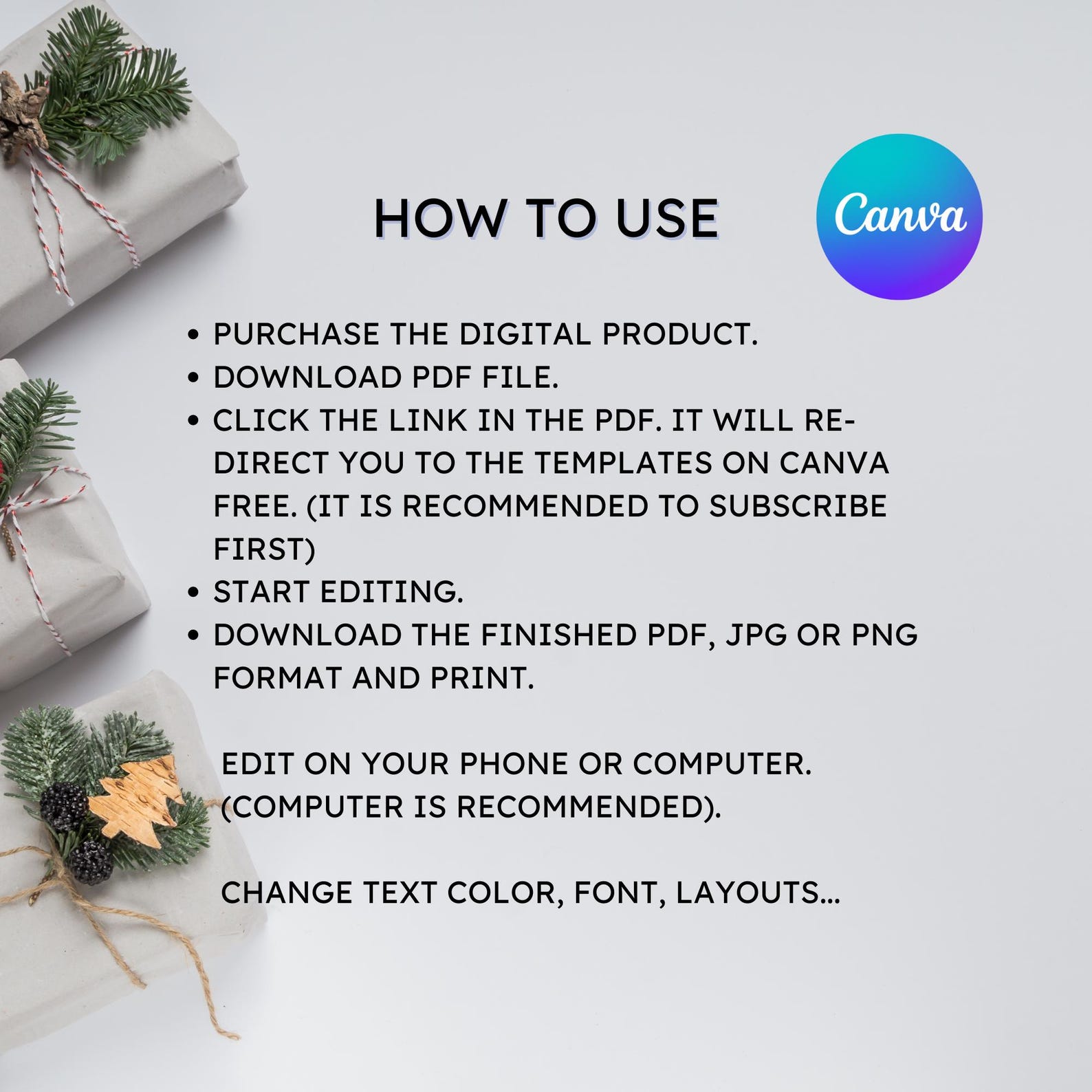 Christmas Door Decorating Contest Flyer, Holiday Decor, Photos With ...