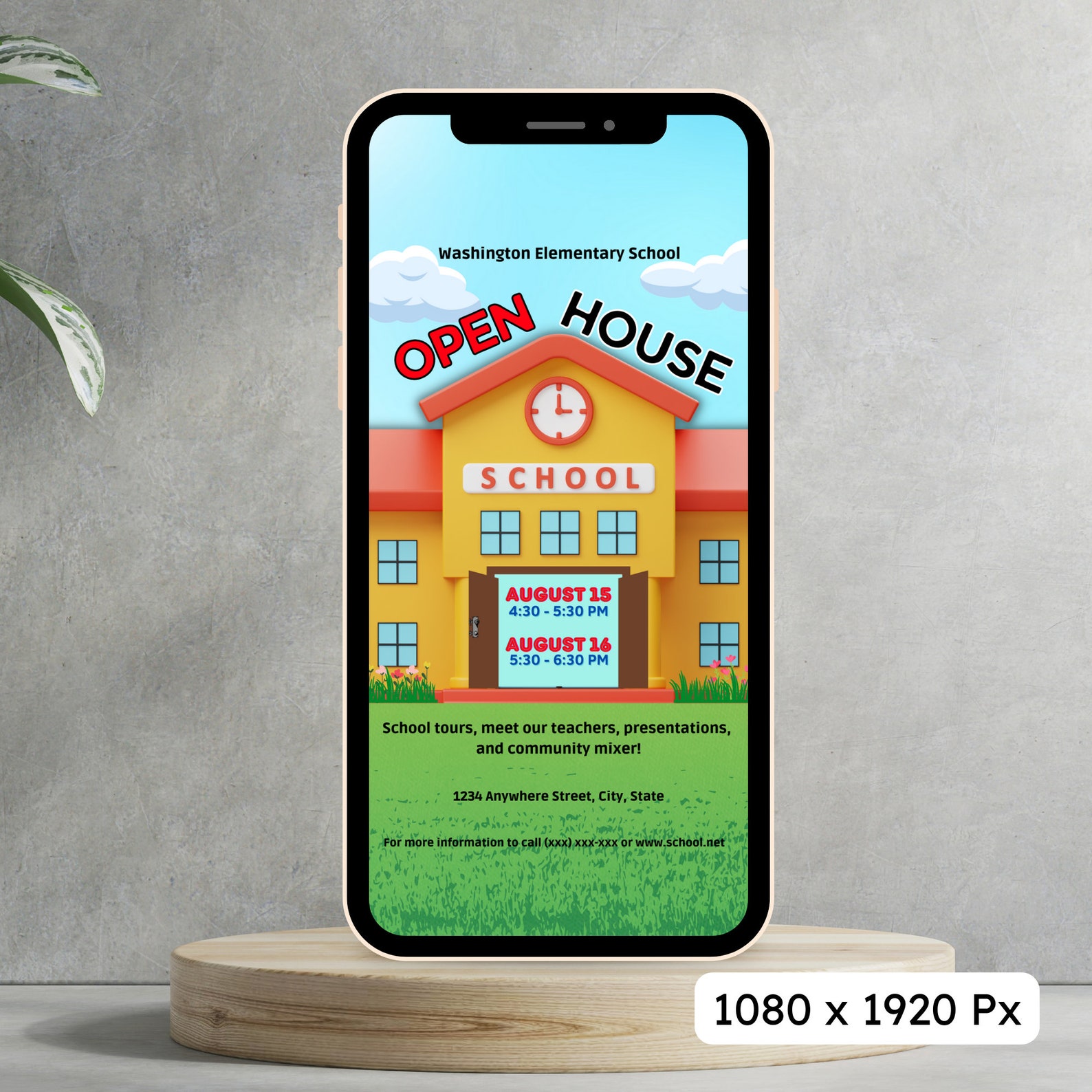 School Open House Flyer, Meet the Teacher, School Fundraiser, Pta Pto ...