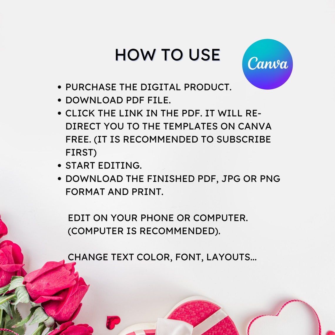 Valentine's Day Card Contest Flyer Community Event Cute Love Card Funny ...