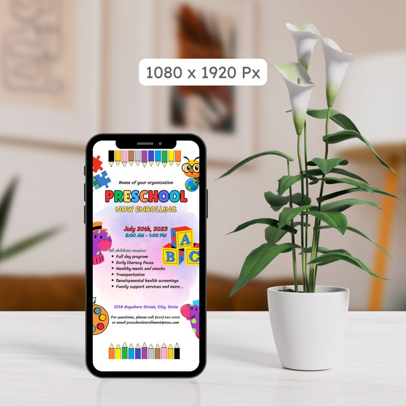 Preschool Enrollment Flyer, Now Enrolling Preschool, Now Enrolling ...