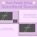Cute Purple Daisy Twitch Stream Overlays | Cute Twitch Overlays | Daisy ...