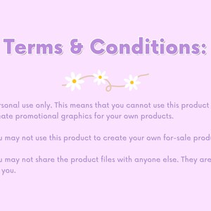 Cute Purple Daisy Twitch Stream Overlays | Cute Twitch Overlays | Daisy ...