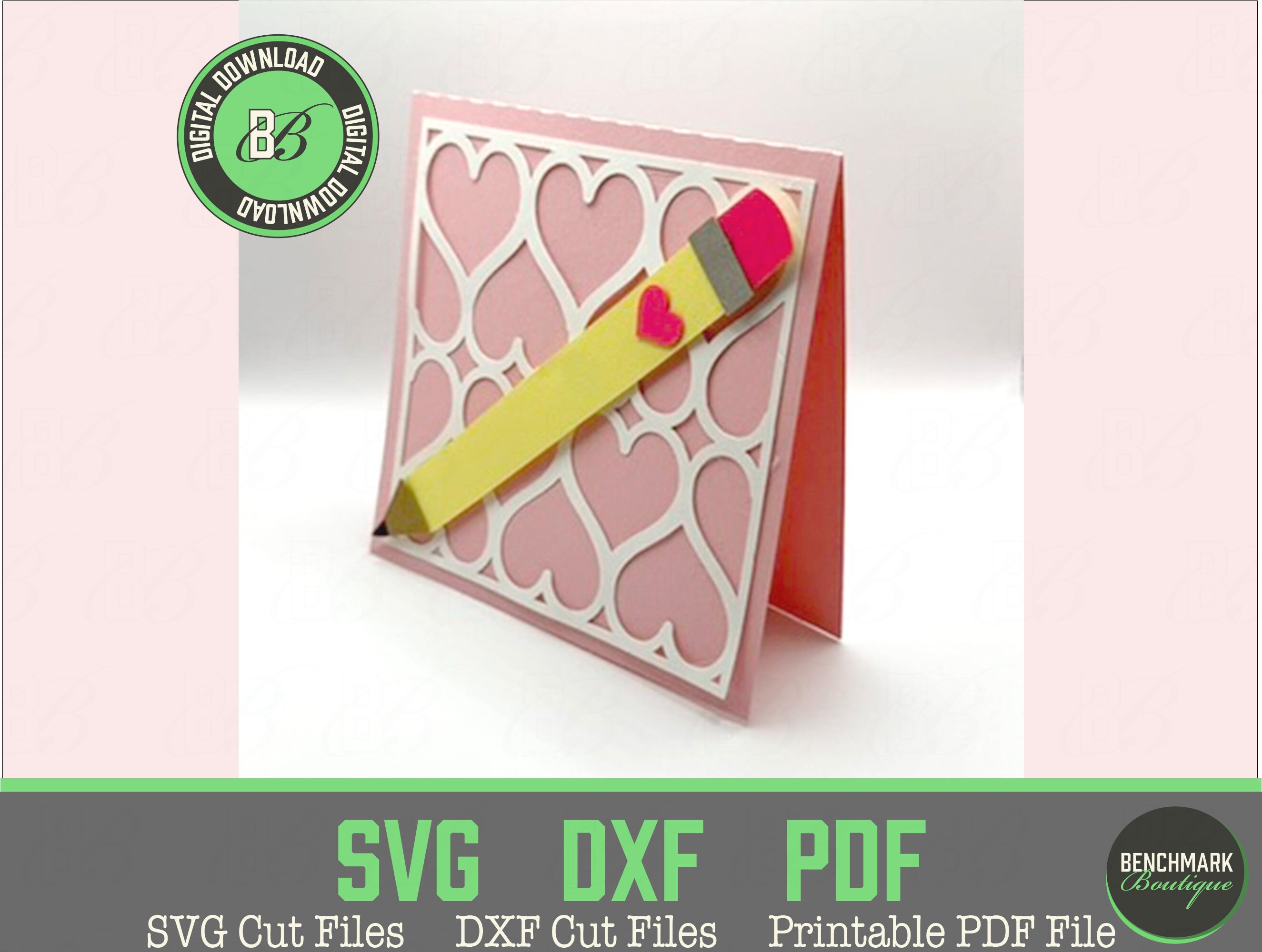 Valentine Card Svg Teacher Valentine Card DIY Teacher Gift for ...