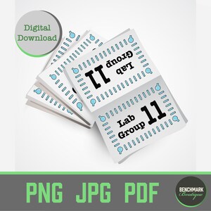Science Lab Group Signs: Classroom Management Printable (digital ...