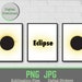Annular Solar Eclipse Png Ring of Fire Eclipse Png, Eclipse Digital ...