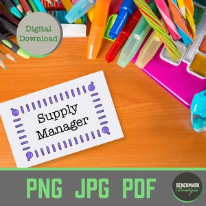 Classroom Management Printable Science Lab Small Group Student Task ...