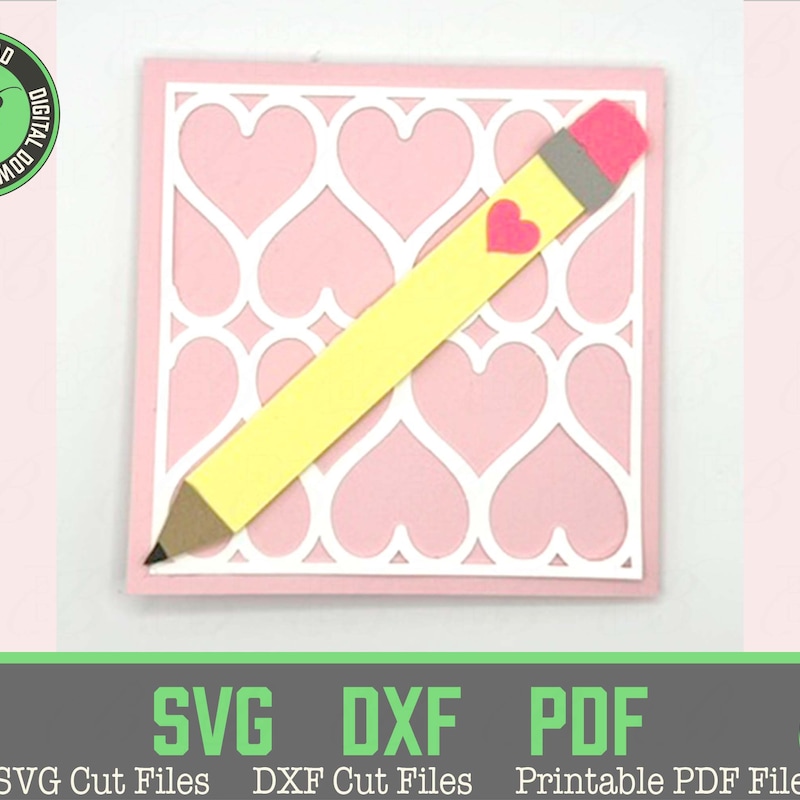 Teacher Valentine Card - Etsy