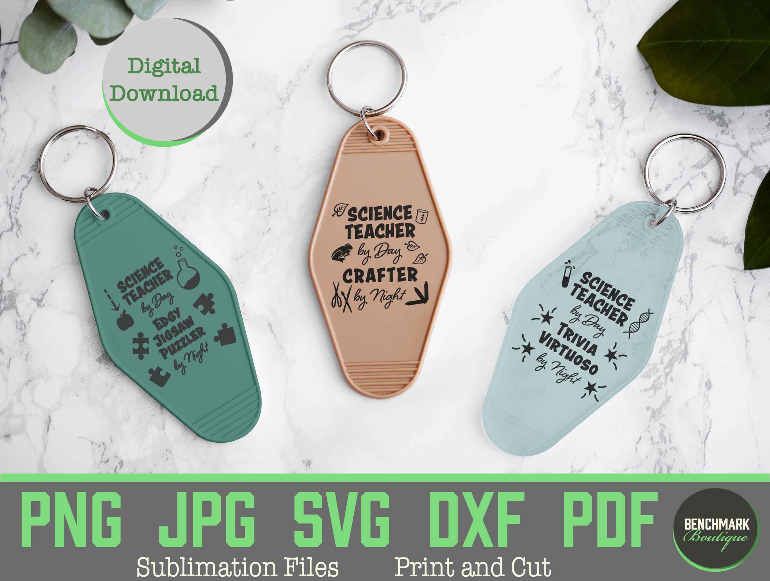 Science Teacher Crafter Humor Sublimation Bundle Science Teacher Design ...