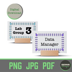 Science Lab Classroom Management Bundle: Lab Roles & Groups (digital ...