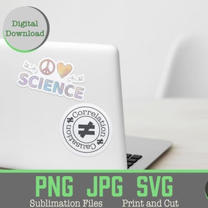 Correlation is Not Causation SVG, Science Teacher Gift (digital ...
