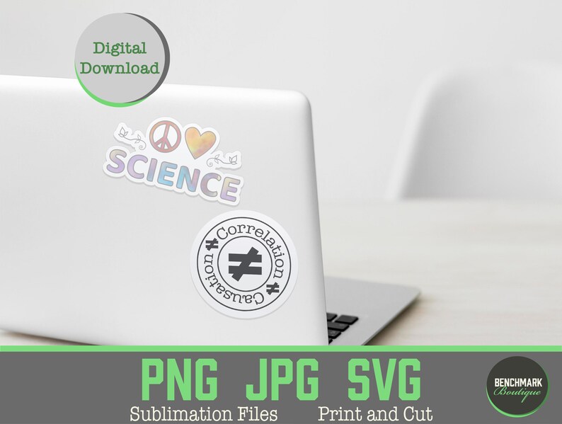 Correlation is Not Causation Svg, Science Teacher Gift, Sublimation ...