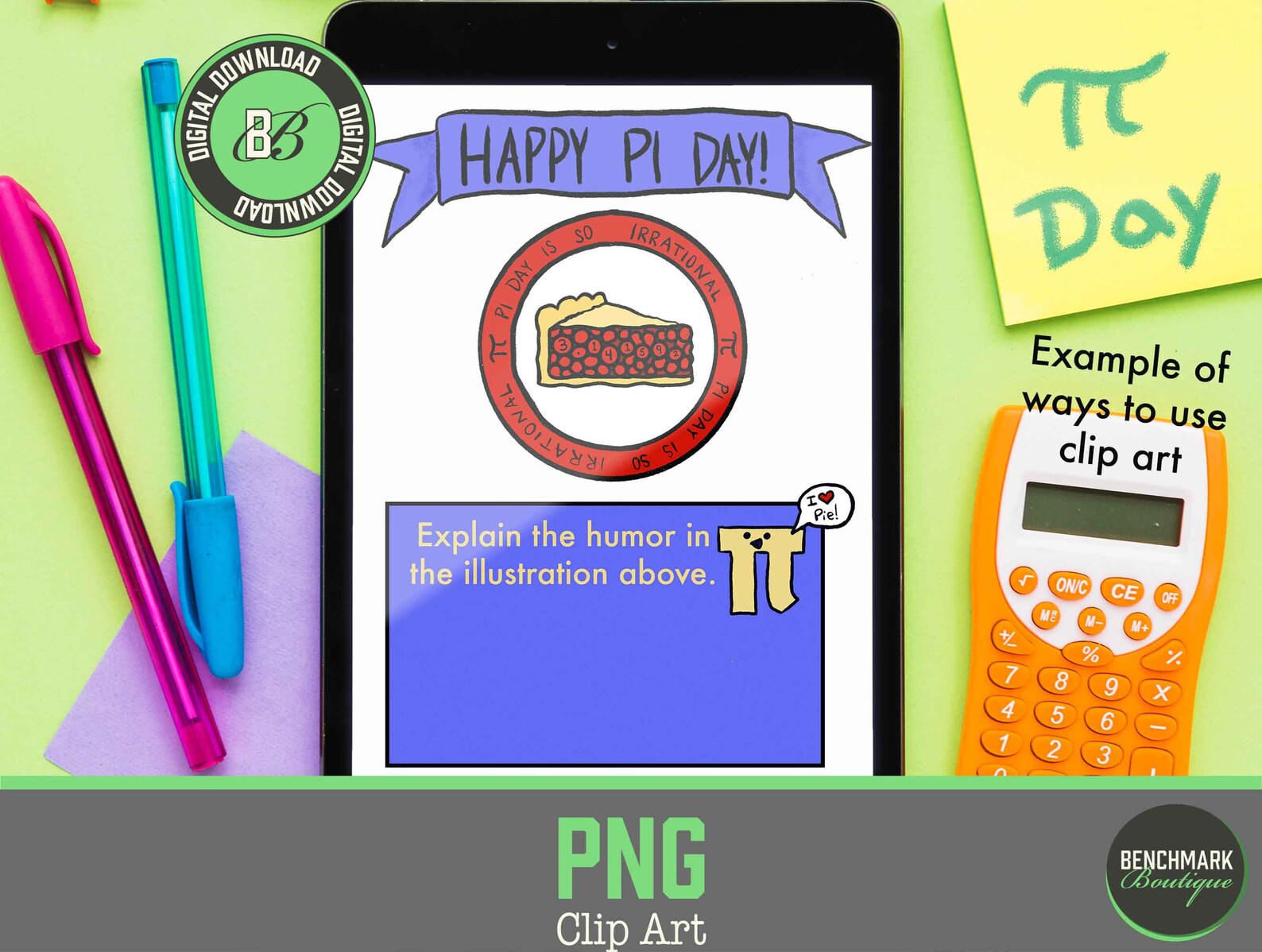 Pi Day Clip Art Png Cute Pi Day Illustrations Digital Pi Day Idea Clip ...