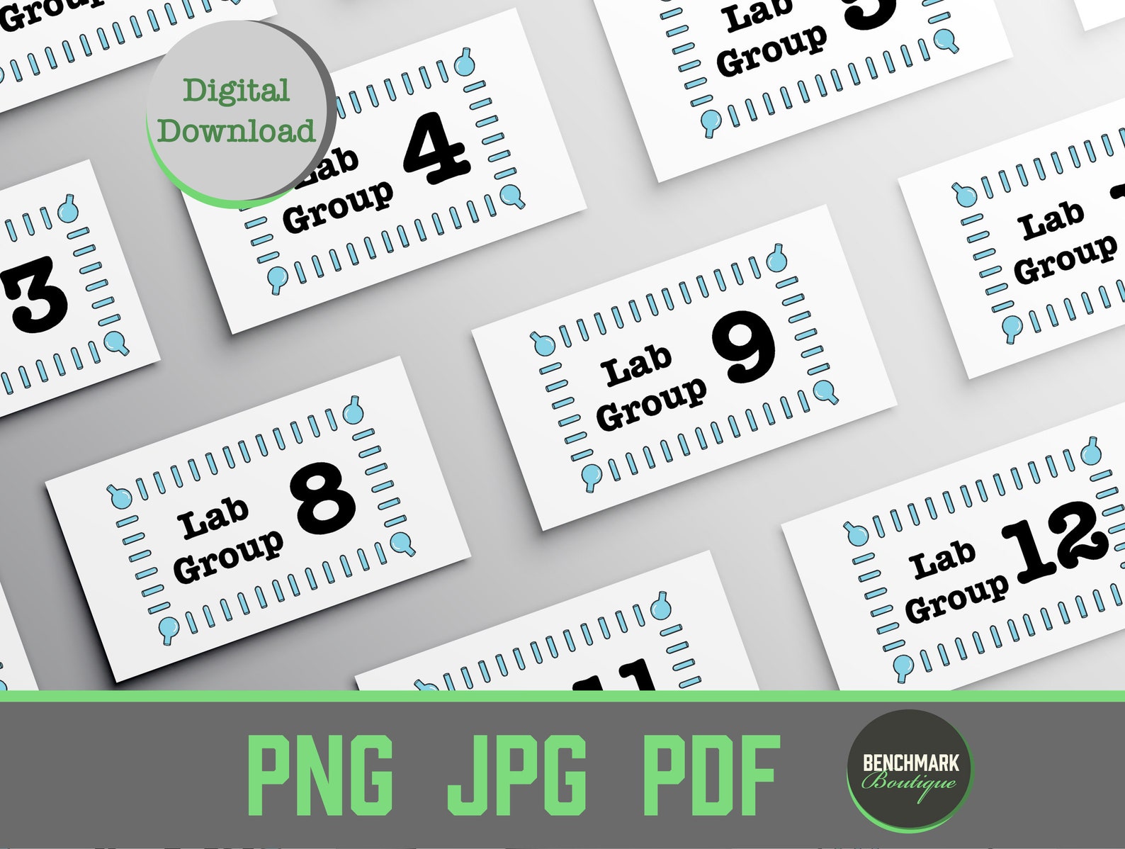 Science Lab Classroom Management Bundle: Lab Roles & Groups (digital ...