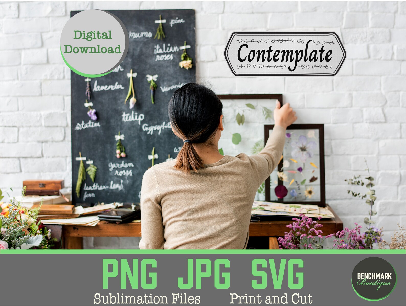 Investigate Contemplate Iterate Sign, Science Decor Classroom, Student ...