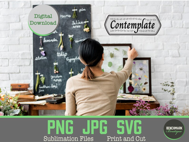 Investigate Contemplate Iterate Sign, Science Decor Classroom, Student ...