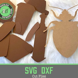 Svg Bug Bundle Male Female Bed Bug Model Svg 3d Insect Cut File Bed Bug ...