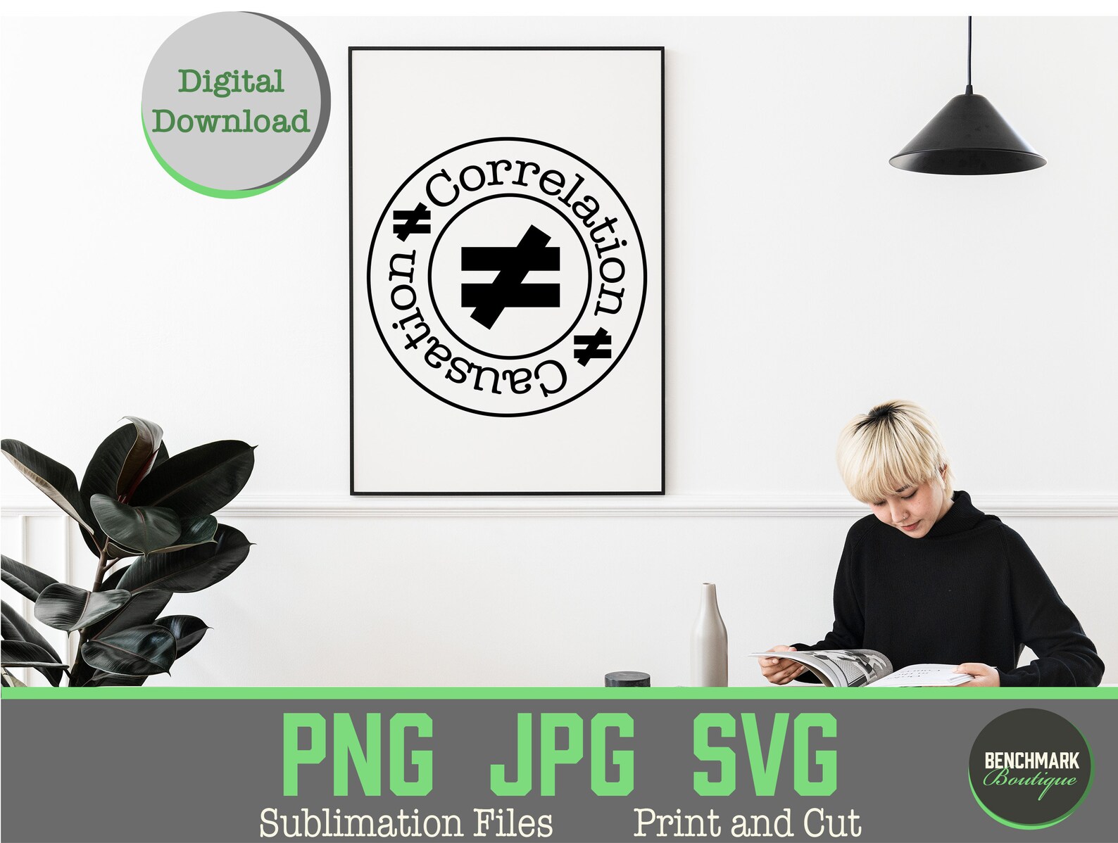 Correlation is Not Causation SVG, Science Teacher Gift (digital ...