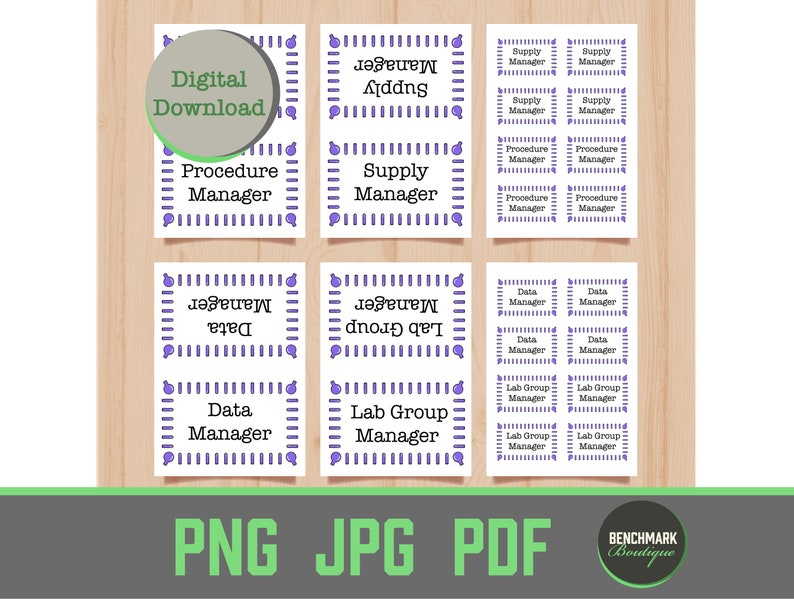 Science Lab Classroom Management Bundle: Lab Roles & Groups (digital ...