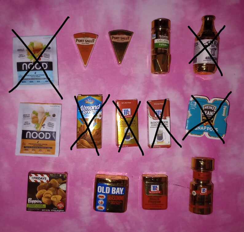 Mini Brands Food/foodies/makeup/household - 63 Different Minis! - Etsy