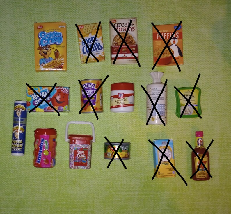 Mini Brands Food/foodies/makeup/household - 63 Different Minis! - Etsy