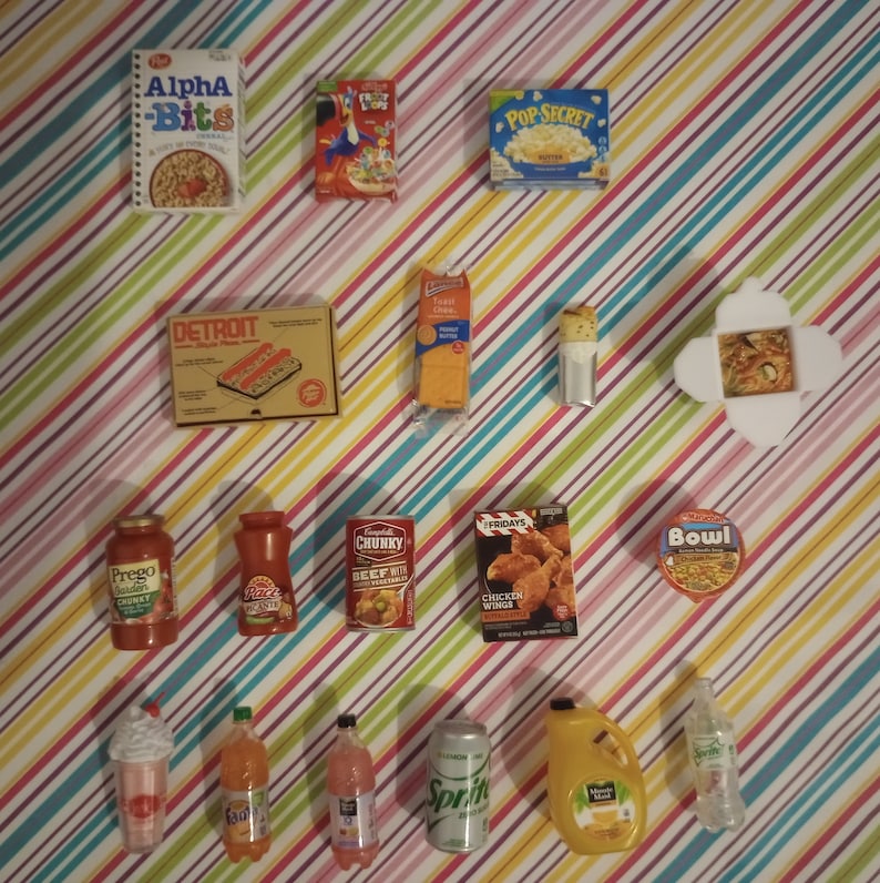 Mini Brands Food/foodies/makeup/household - 63 Different Minis! - Etsy