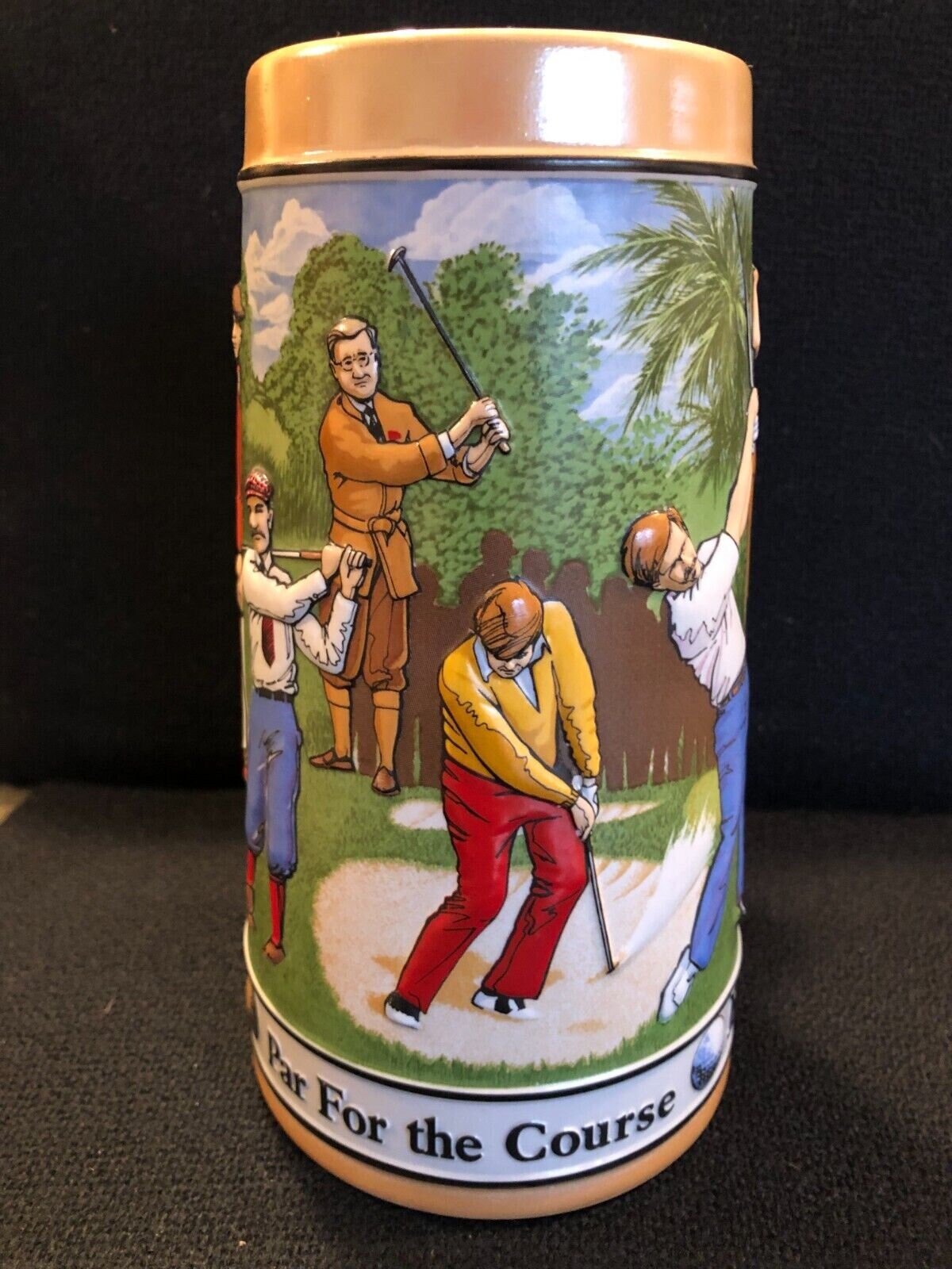 Budweiser Golf Par for the Course Limited Edition Collection Stein - Etsy