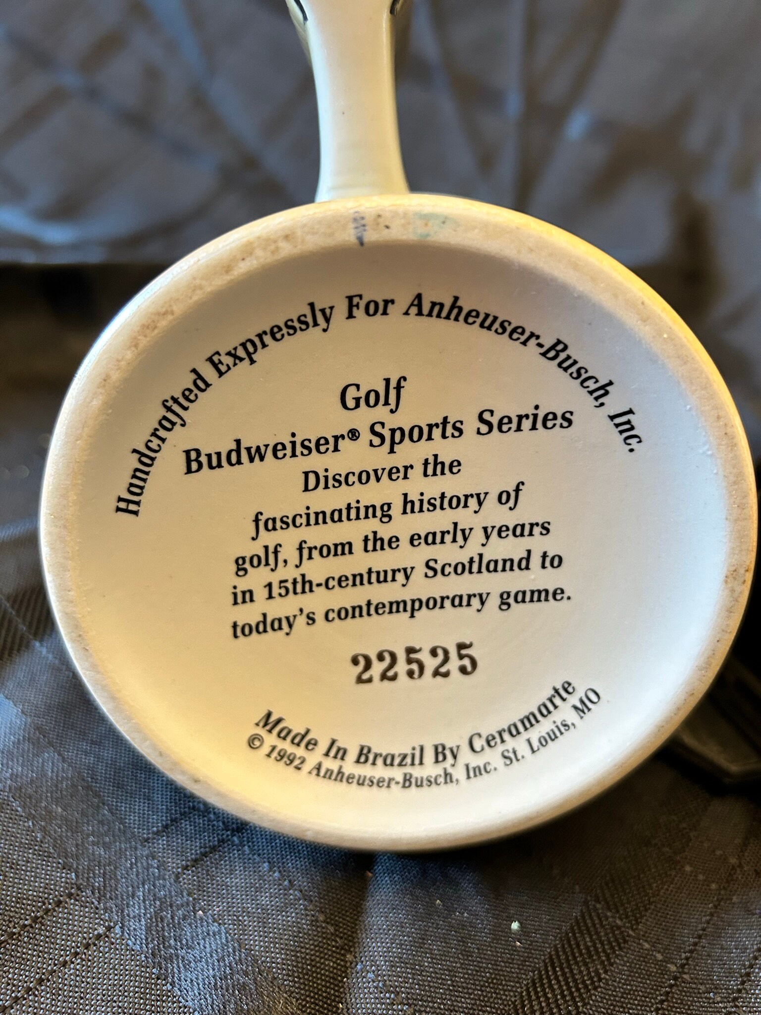 Budweiser Golf Par for the Course Limited Edition Collection Stein - Etsy