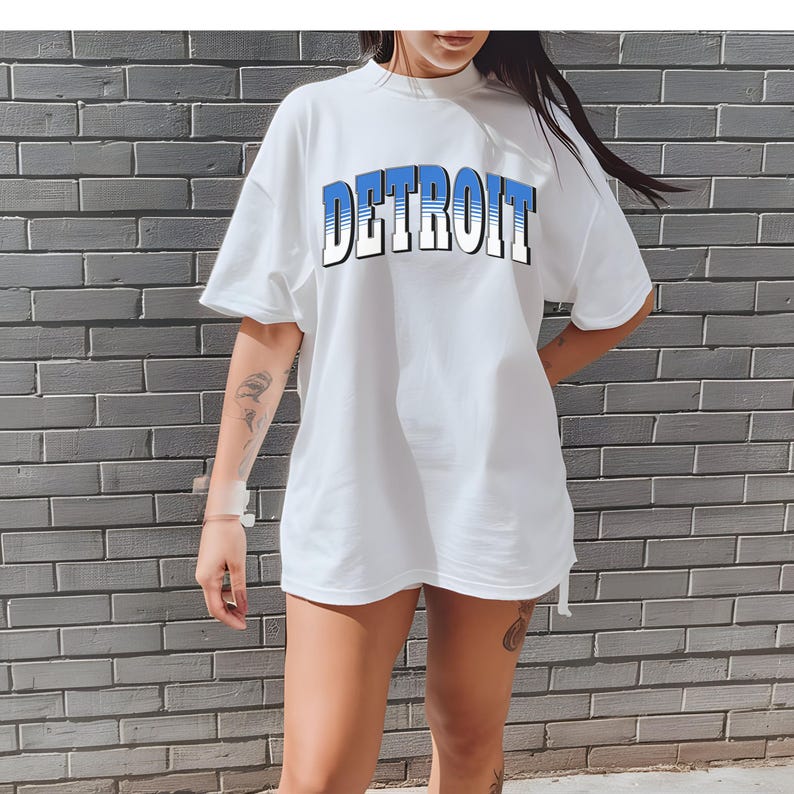 Detroit Football,comfort Colors T-shirt,detroit Fans Tshirt, Detroit ...