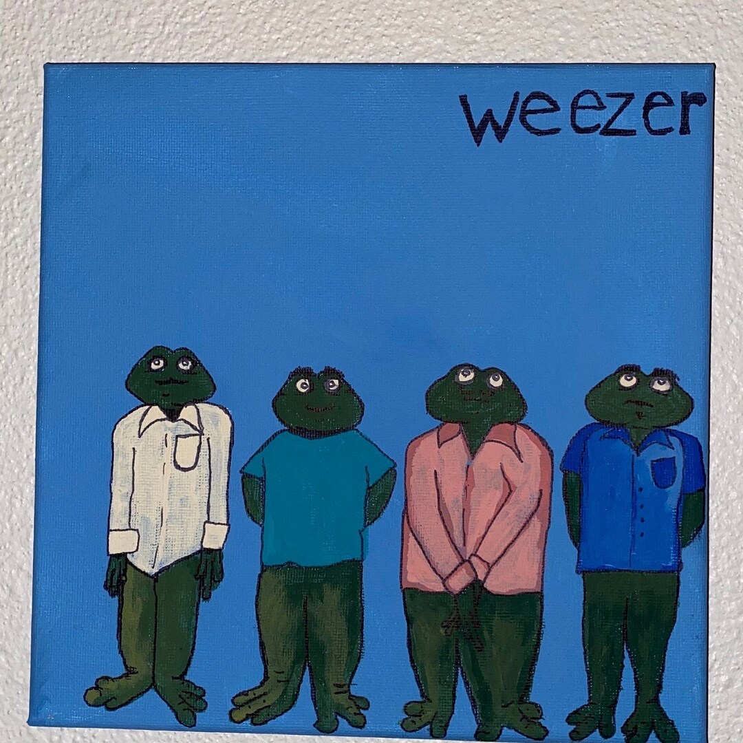 Weezer Frog - Etsy