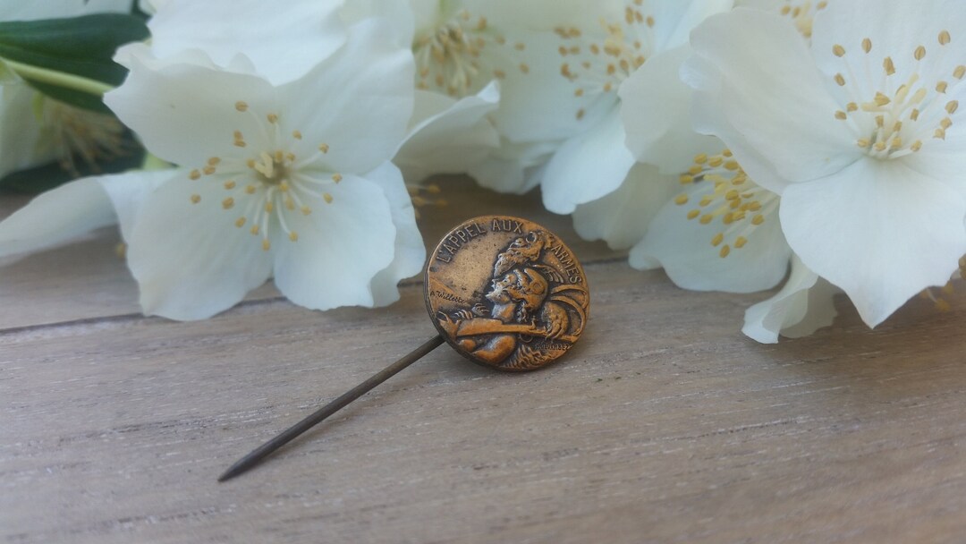 Brooch Pin Lappel Aux Armes Call to Arms Signature - Etsy