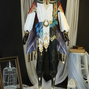 Genshin Impact Kaveh Costume Cosplay Suit Men's Outfit - Etsy