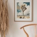 Joshua Tree Yucca in the Desert With Dramatic Clouds Digital Poster ...