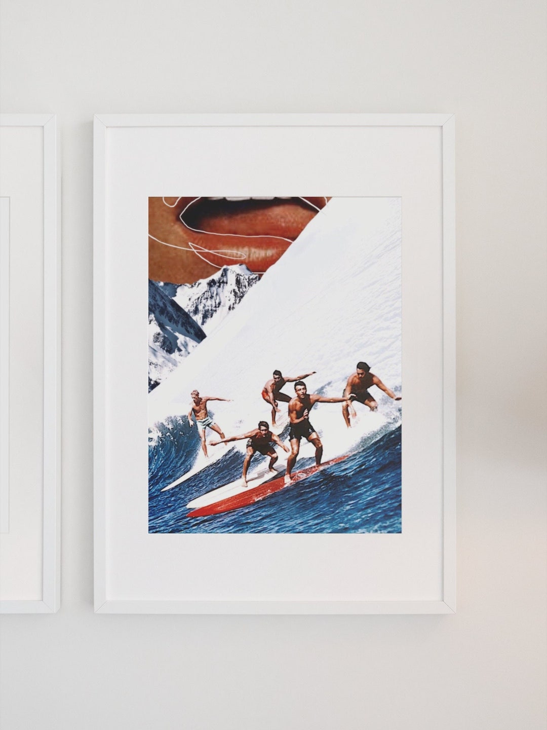 Surfing Poster, Surf Print, Surf Art, Surf Print, Surf Digital Art ...