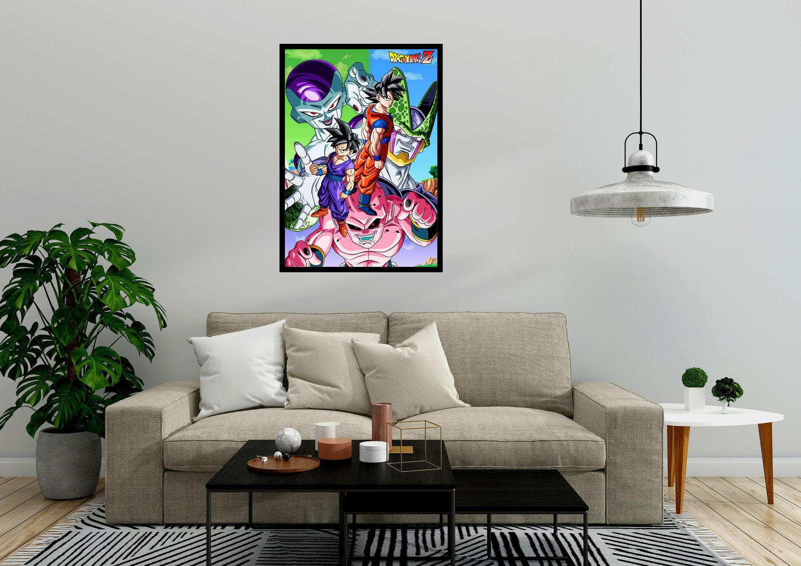 Dragon Ball Z Poster Anime Poster DBZ Gift Goku and - Etsy