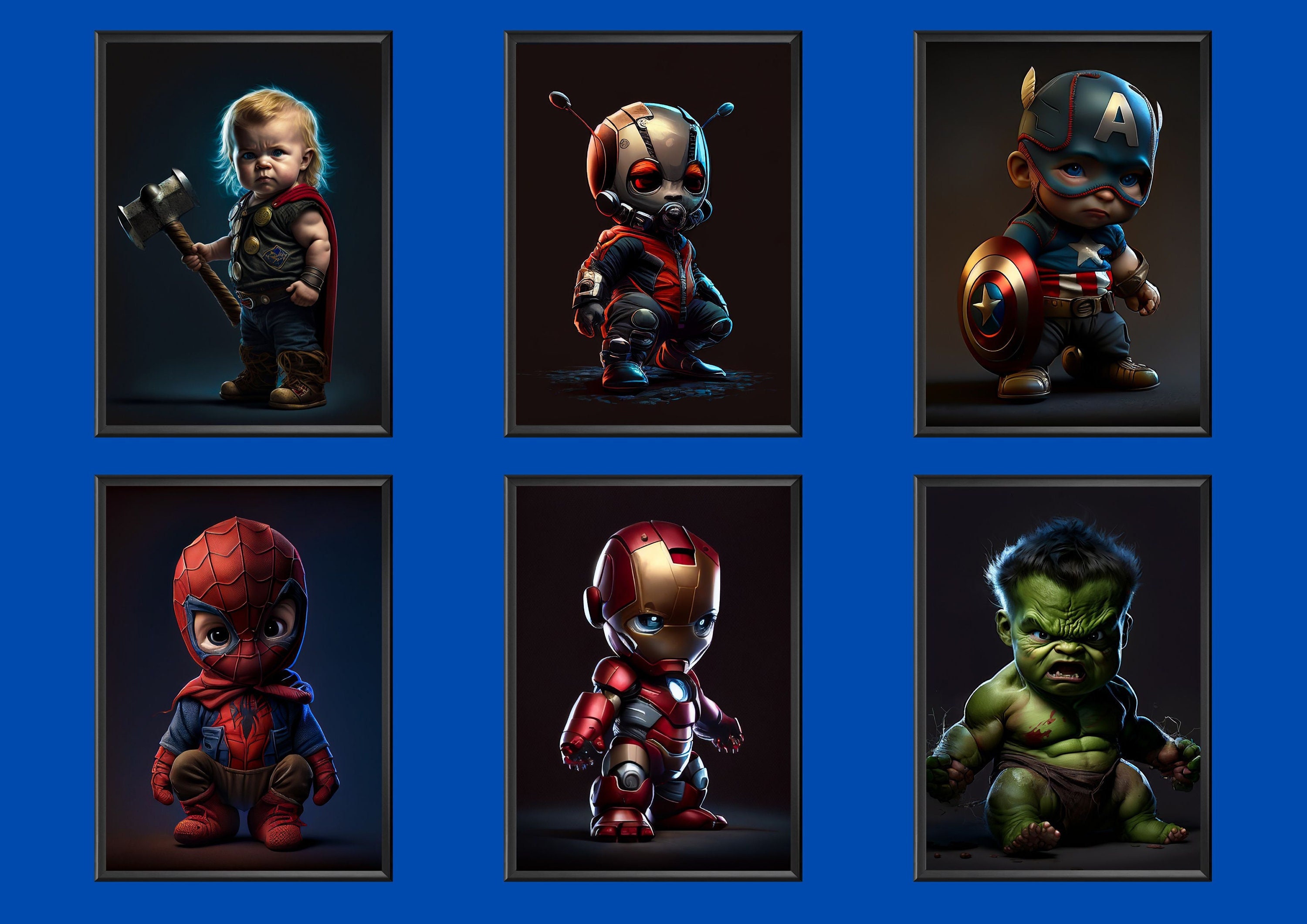 Baby Avengers Wallpaper