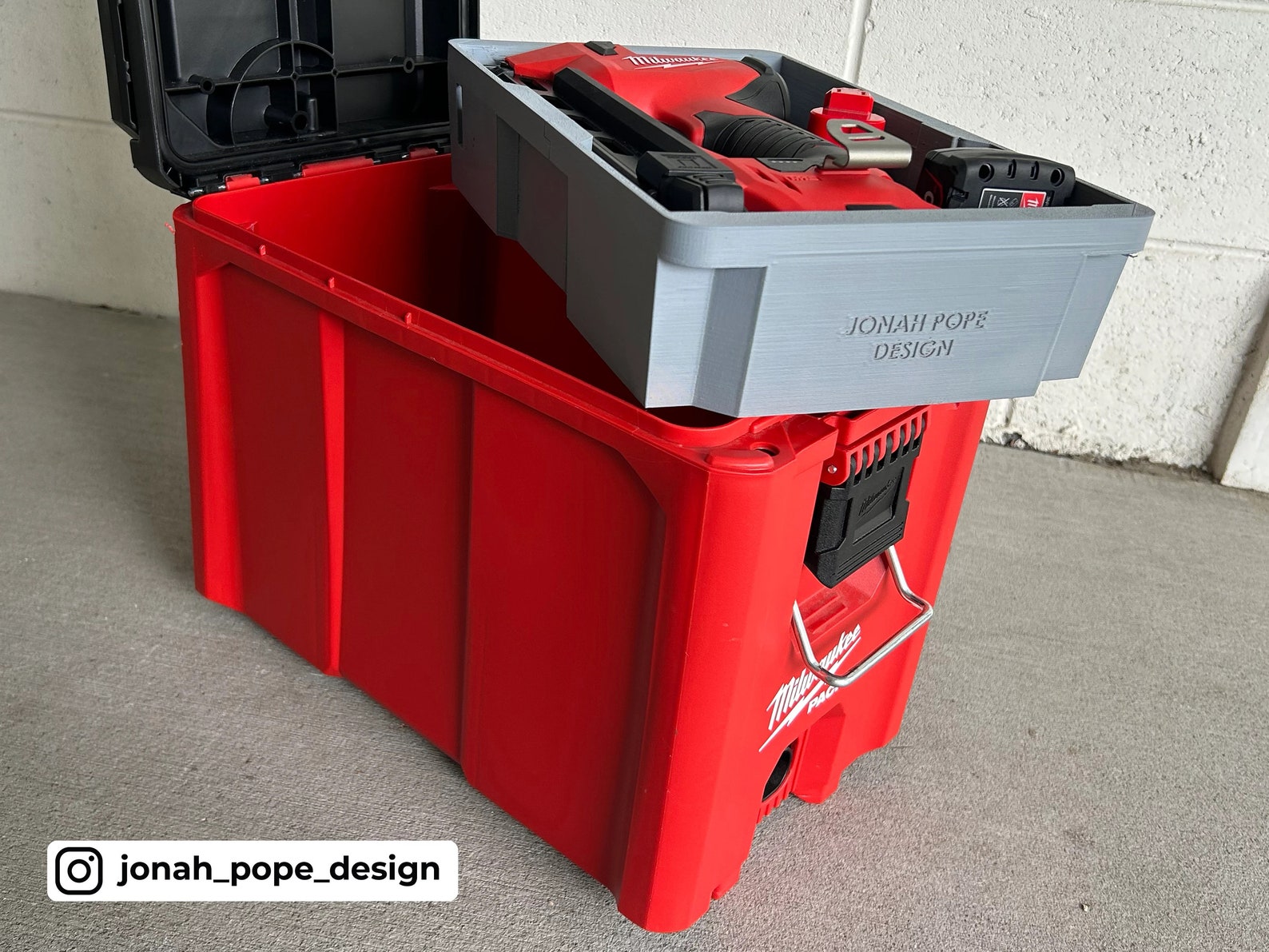 Milwaukee Packout Compact Tool Box M12 Cable Stapler UPPER Insert - Etsy