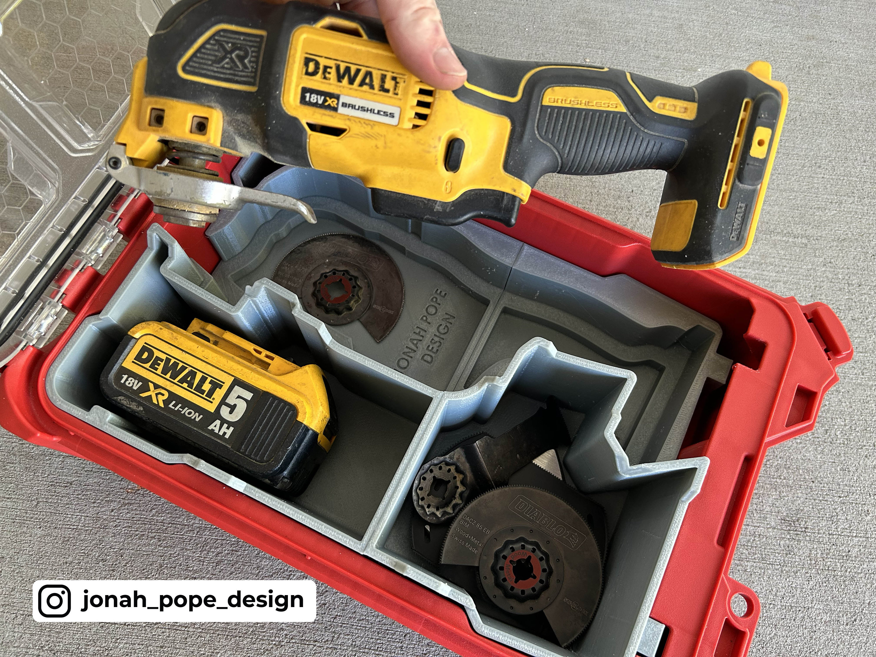 Milwaukee Packout Dewalt Multi-tool Insert - Etsy