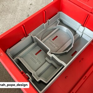 Milwaukee Packout Drawer M18 Router Insert - Etsy