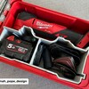 Milwaukee Packout Compact Tool Box M18 Battery Rack UPPER Insert - Etsy