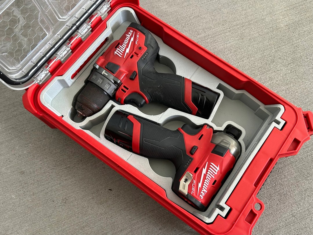 Milwaukee Packout M12 Drill Gen 2 and Impact Surge Driver Insert - Etsy