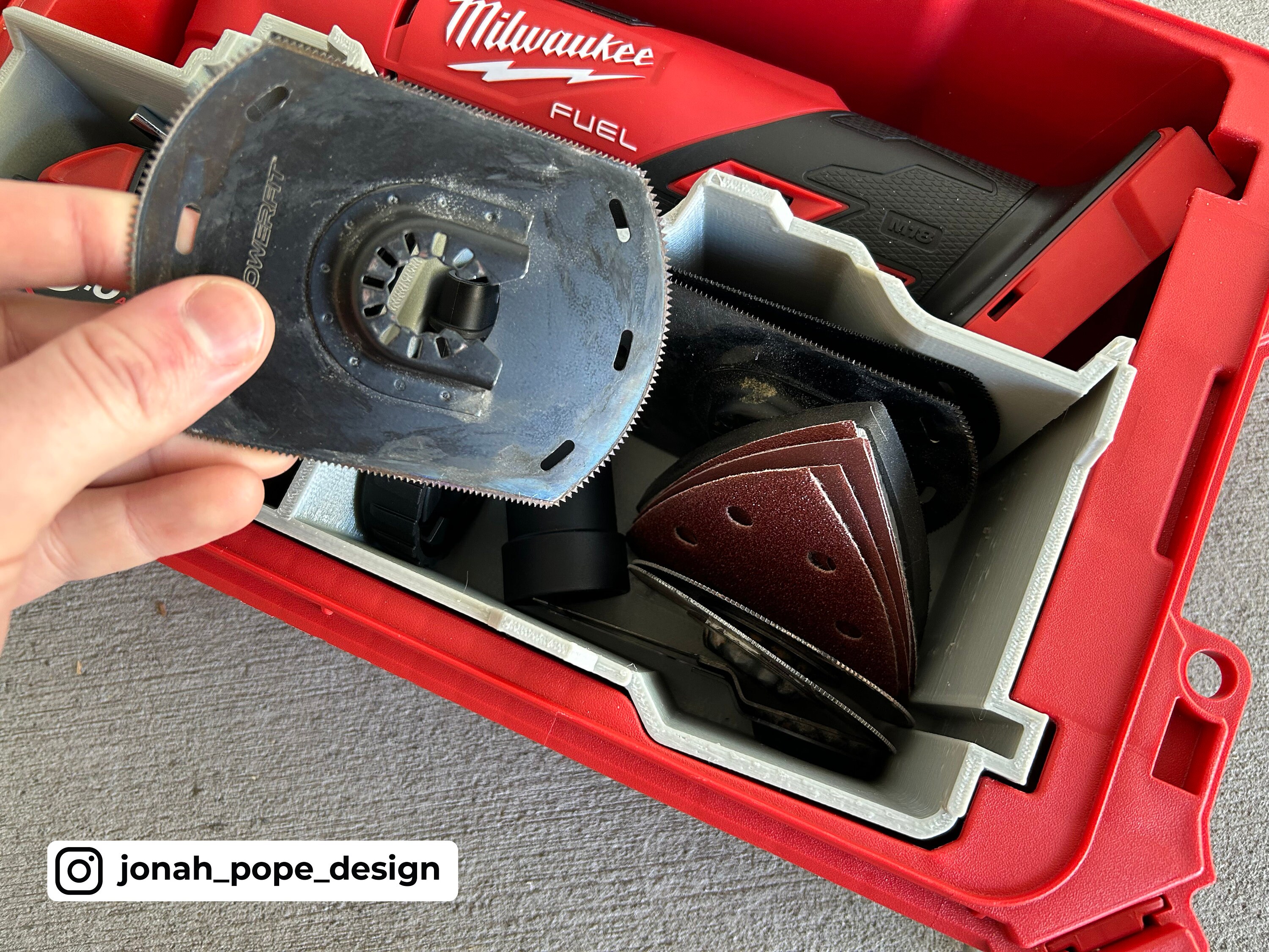 Milwaukee Packout M18 Fuel Multi Tool Insert - Etsy